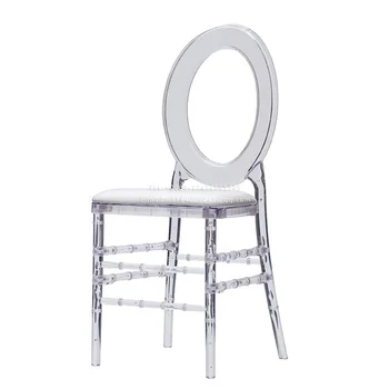Wholesale Clear Acrylic Chiavari Dining Chair Crystal Resin Tiffany ...