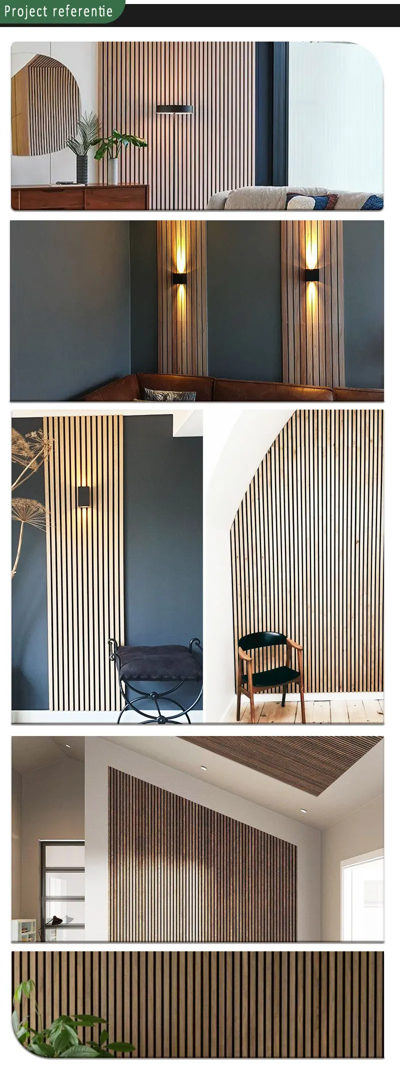 Akupanel Wood Wool Veneer Slats Ceiling Akupanel Acoustic Panel Wooden ...