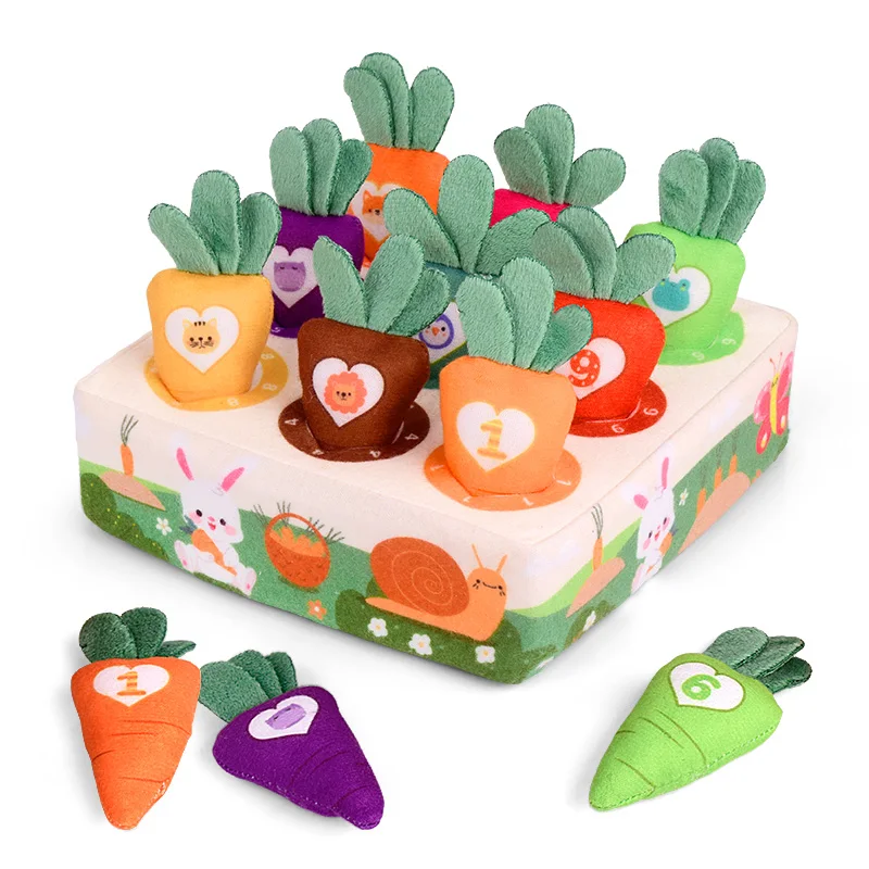 Simulation Radish Paradise Plush Toy Funny Lala Radish Children's ...