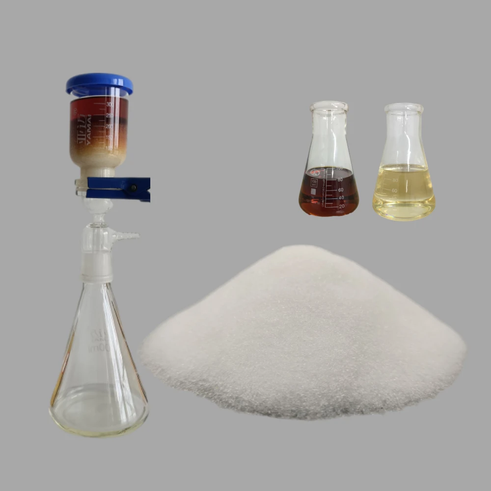 Silica Gel Decolorizing Sand for Black Diesel Oil Bleaching