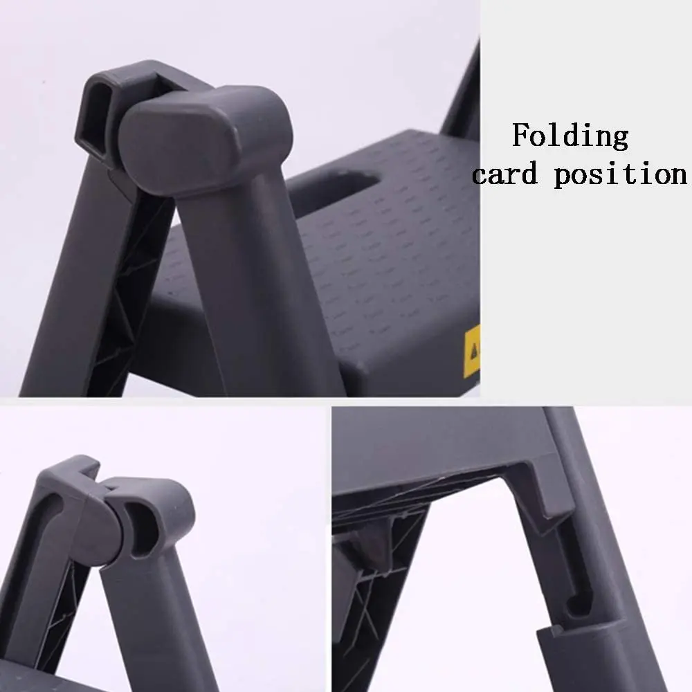 Hot Sale Multi Purpose Foldable Non Slip Plastic 2 Step Ladder Folding ...