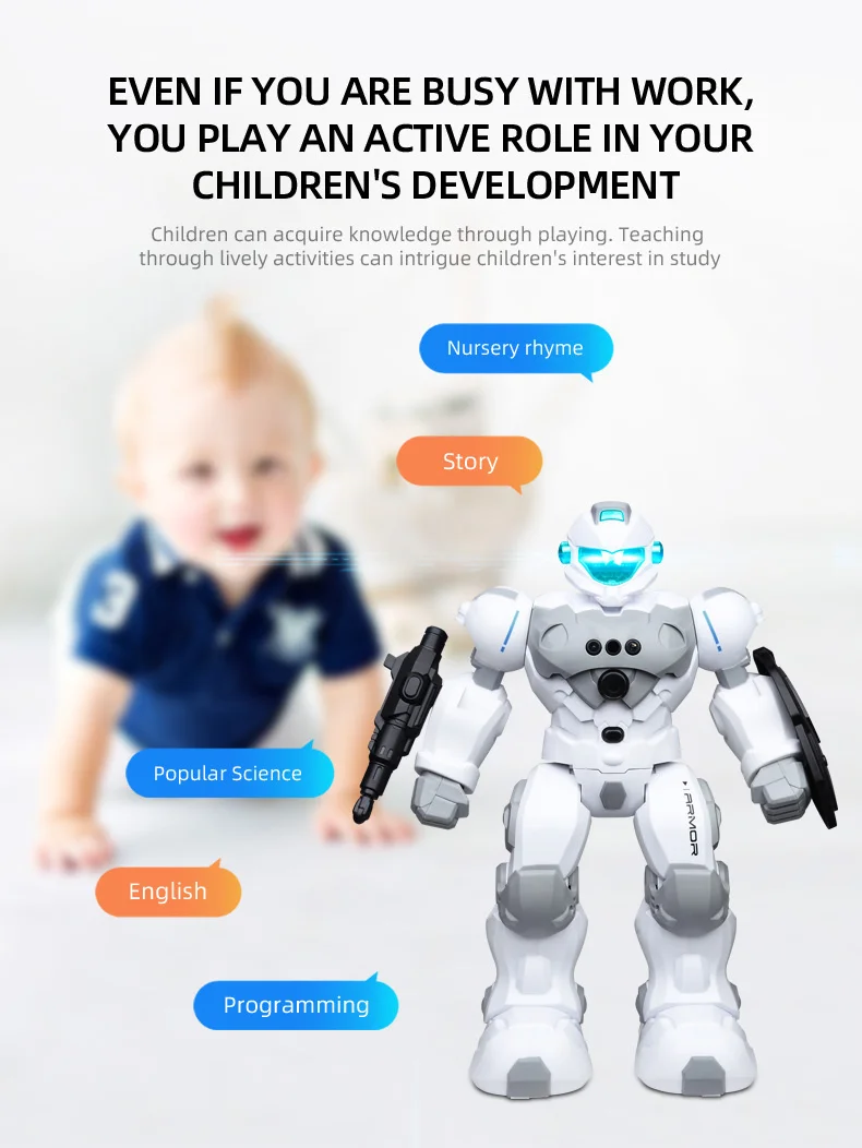 Remote Control Robot for Kids - Interactive Fun & Learning