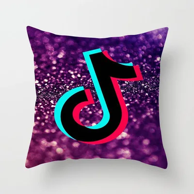 Impression Sur Taie - Custom Tiktok Logo Print Pillow Covers