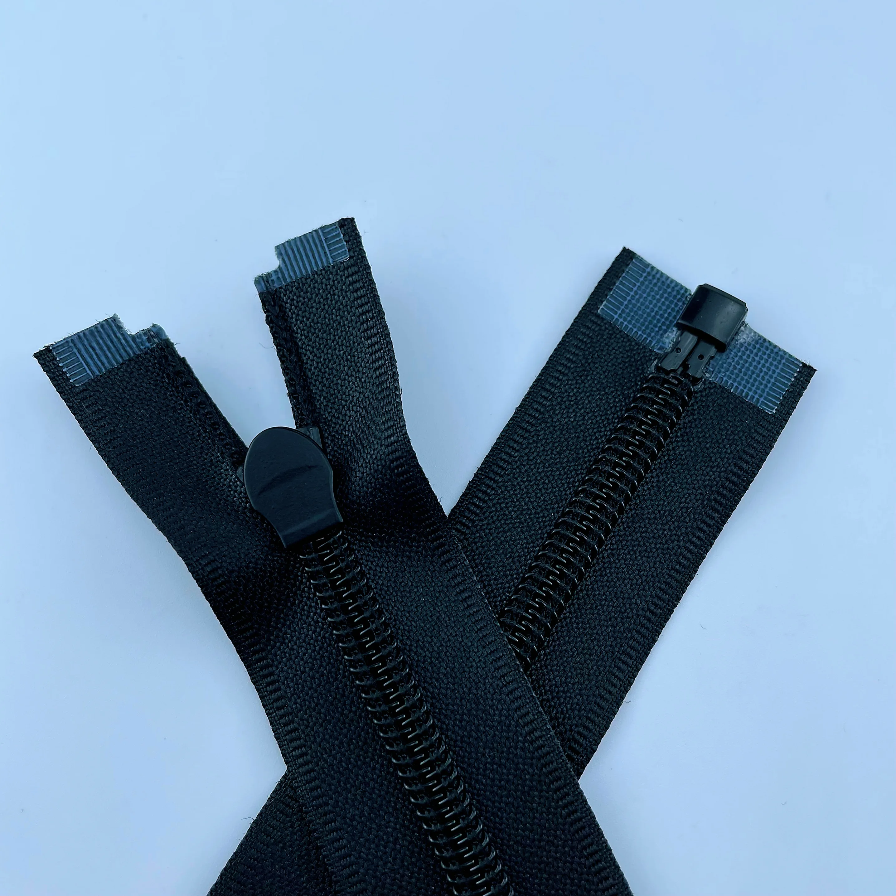 Shiny Reflective Nylon Water Proof Airtight Resistant Zipper Full Zip ...