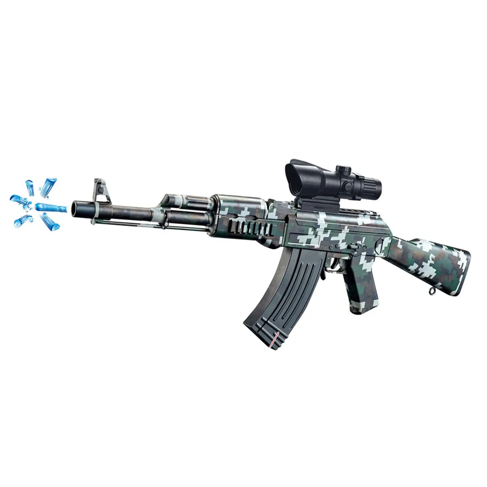 Ak47 Akm M416 Water Gel Gun Toys Splatter Ball Gun Electric Kids Outdoor Toy Plastic Guns - Buy ...