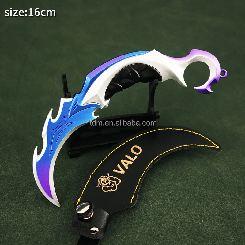 Reaver Valorant Knife Valorant Keychain Customize Gun Sword Model M4 ...