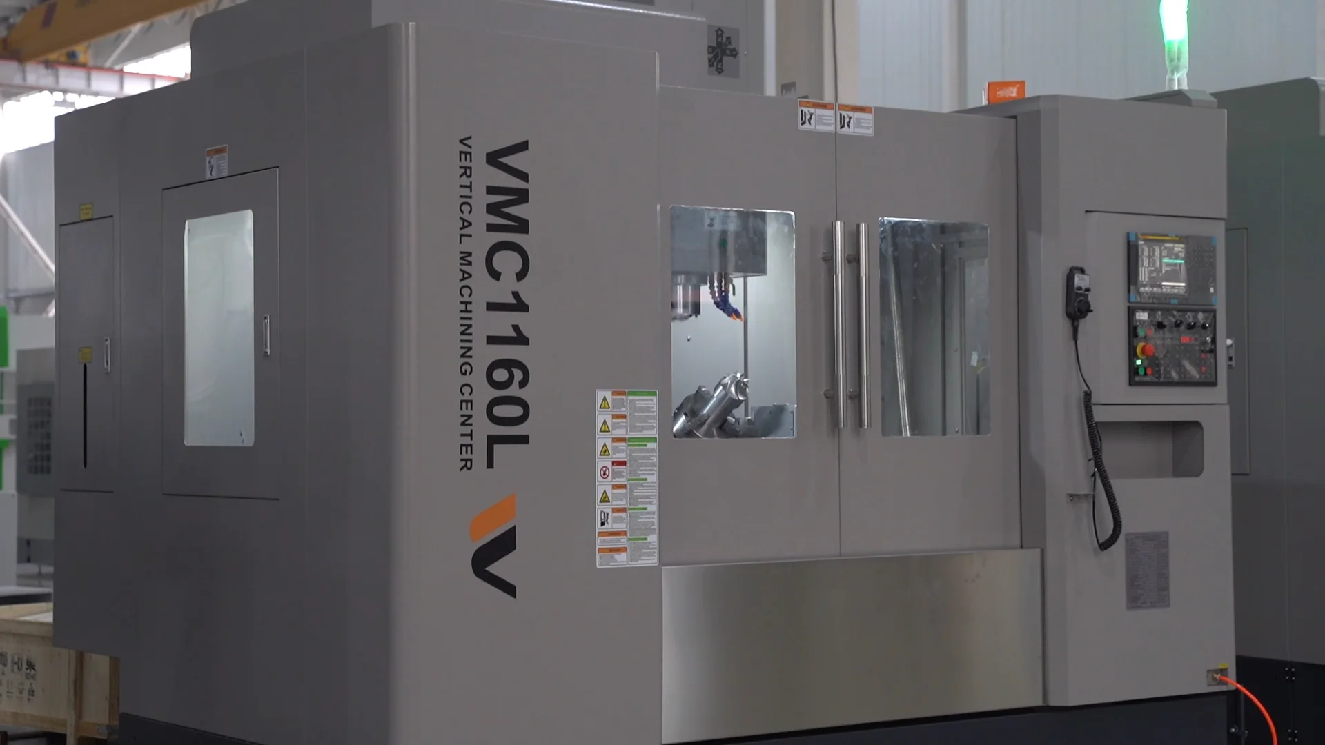 Heavy Duty Cnc Machining Center Vmc1160l 5 Axis Machining Center Mitsubishi/fanuc Controller As ...