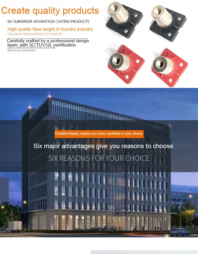 200a Dc Ip67 Energy Storage Terminal Transmission Pass-through Terminal ...