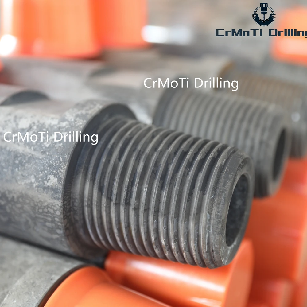 3 Meters Dth Drill Pipe Api Reg 2 3/8,3 Inch Water Well Drill Rod Dth ...