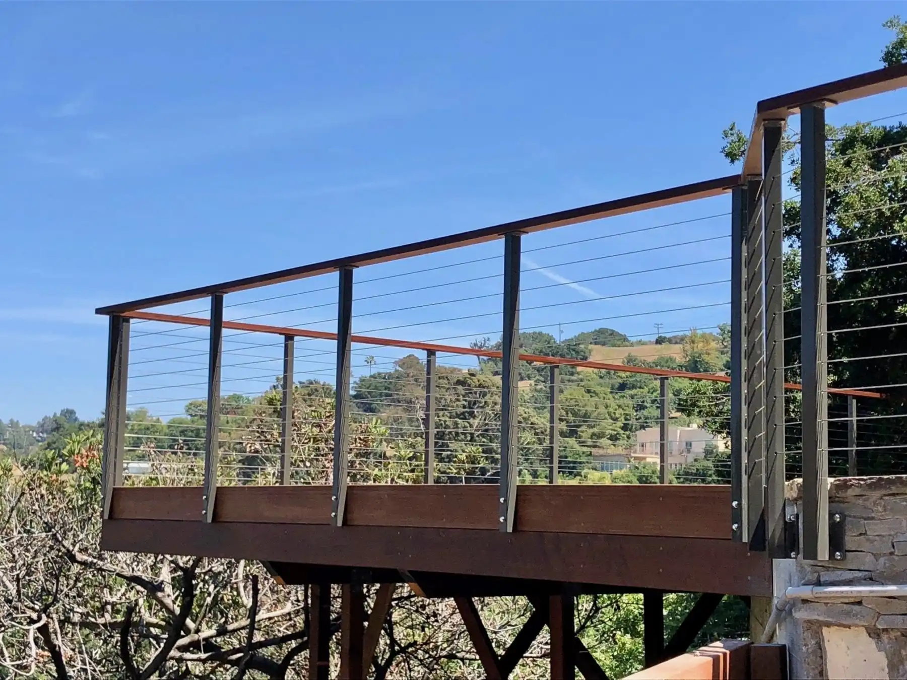 304 316 Stainless Steel Railing Cable 6mm Thickness Guardrail Outdoor ...