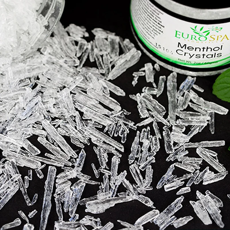 25KG/DRUM Food Grade Natural Menthol Crystals - 99.5% Pure