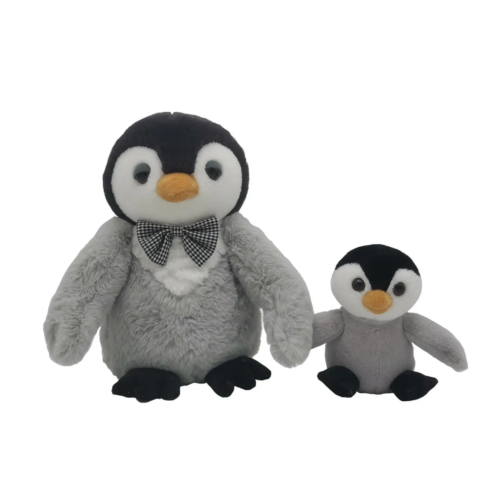 Microwavable Stuffed Animal Weighted Plush Penguin Mommy And Baby Toy ...