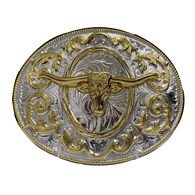 Texas State Belt Buckle Flag Map Cowboy Rodeo Western Fashion Star Gold ...