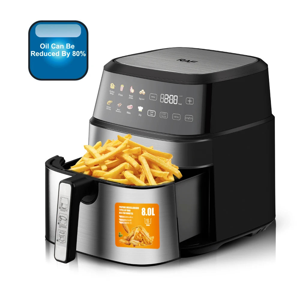 Premium Brand Raf 8l For Cooking Home Use Touch Screen Oil Free Electric Deep Air Fryer - Buy ...