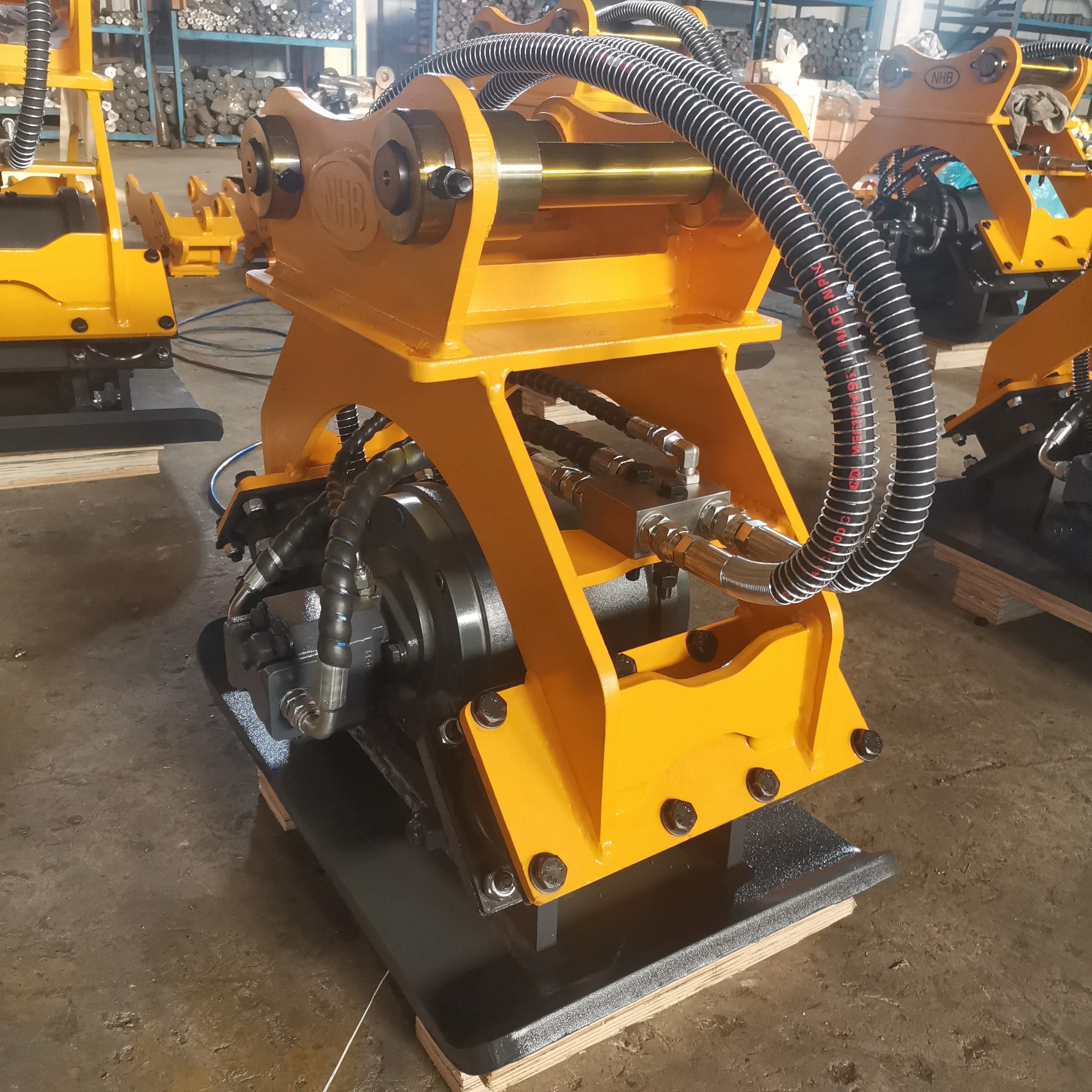 Mini Excavator Vibrating Compaction Plate - Hydraulic Tamping Machine