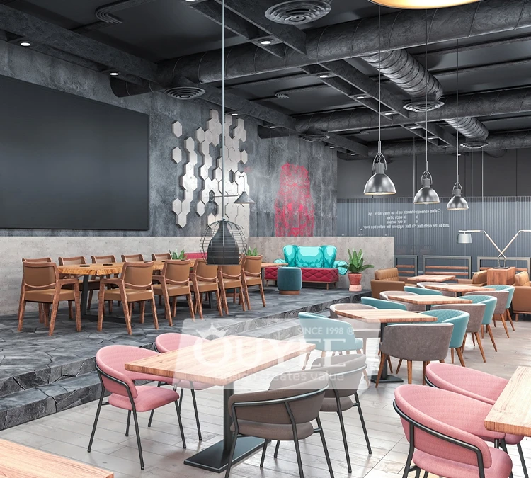 Factory Manufacturing Cheap Cafe Furniture Coffee Shop Counter ...