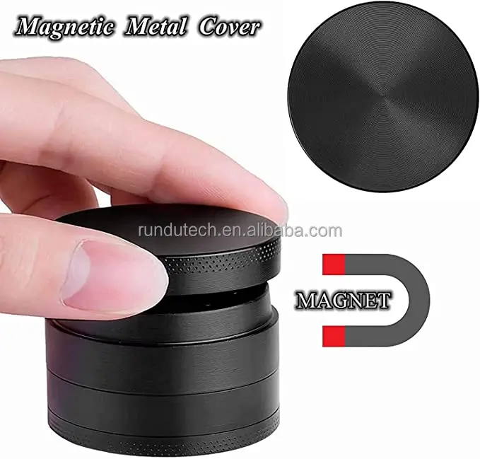 Wholesale Metal Zinc Alloy Layers Portable Custom Color Herbal Grinder ...