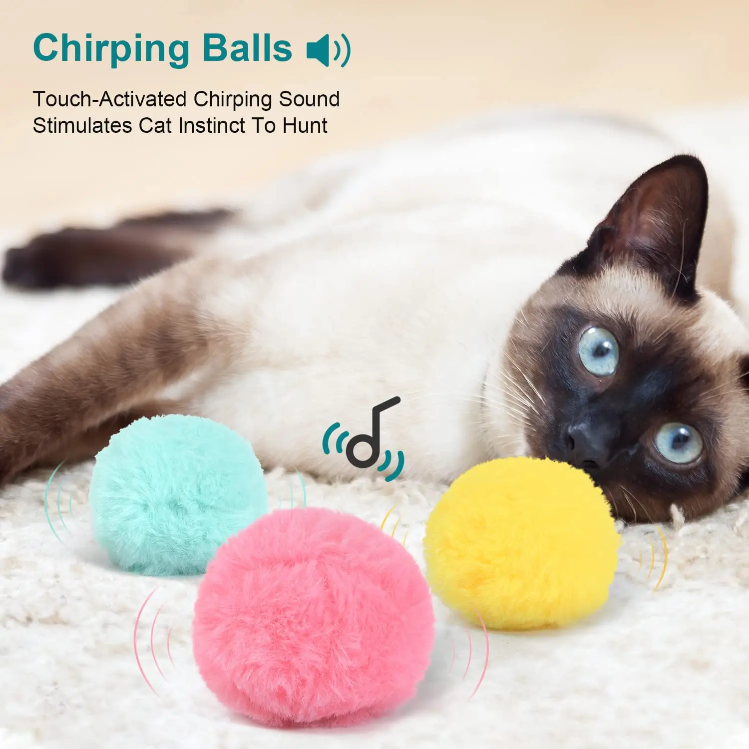Wholesale Funny Automatic Sound by Touch Plush Cat Catnip Toy Gravity ...
