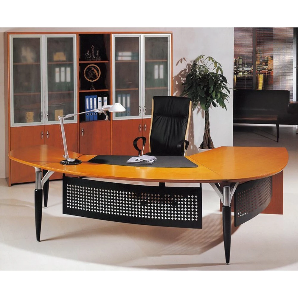 Popular Office Series - Semi-Circle Executive Desk for Manager