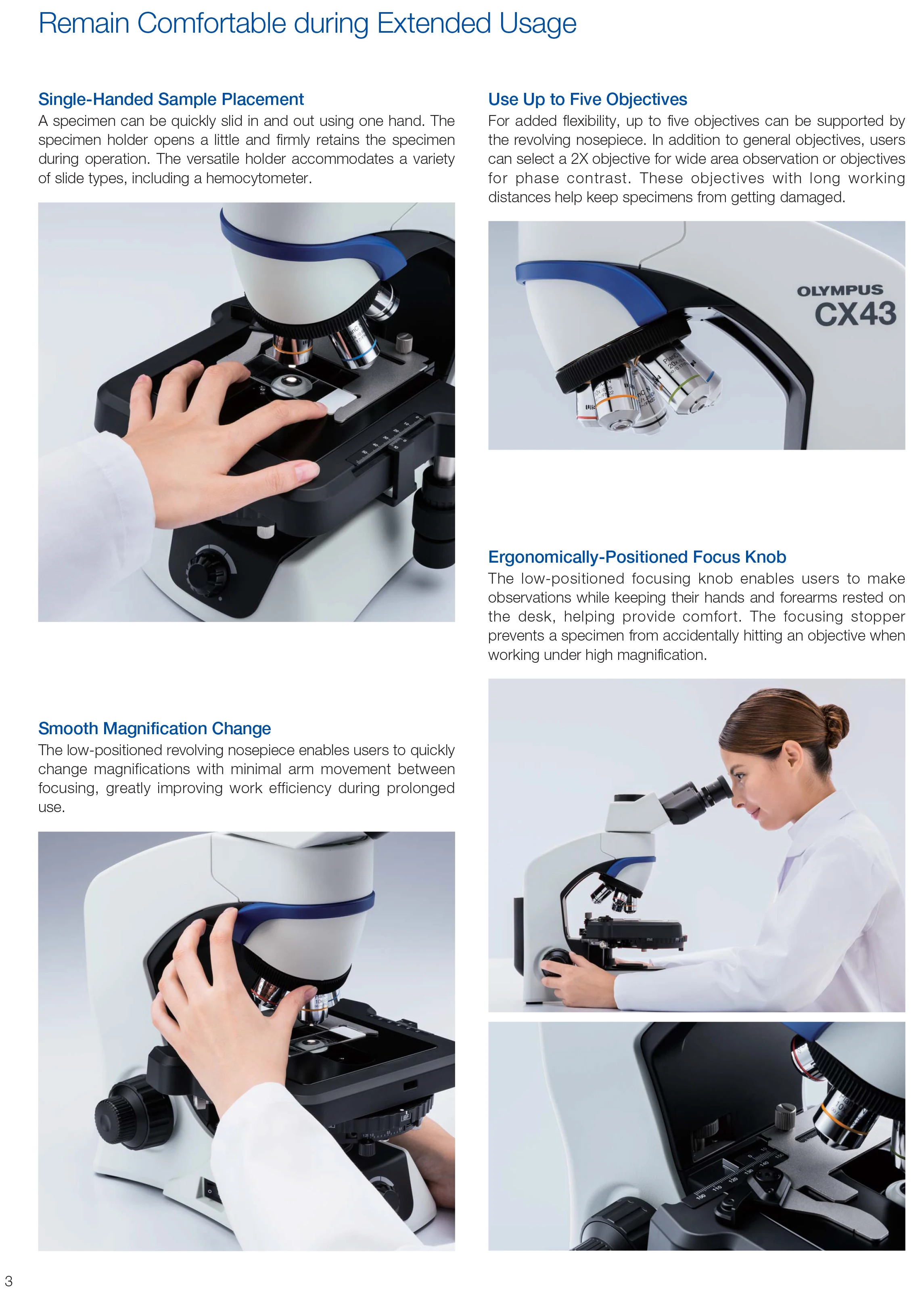 Olympus Microscope Cx33 Original Imported Ortho-binocular Trinocular ...