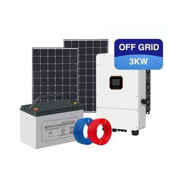 Factory Price 3kw Solar Power System Complete Set Solar System Home ...