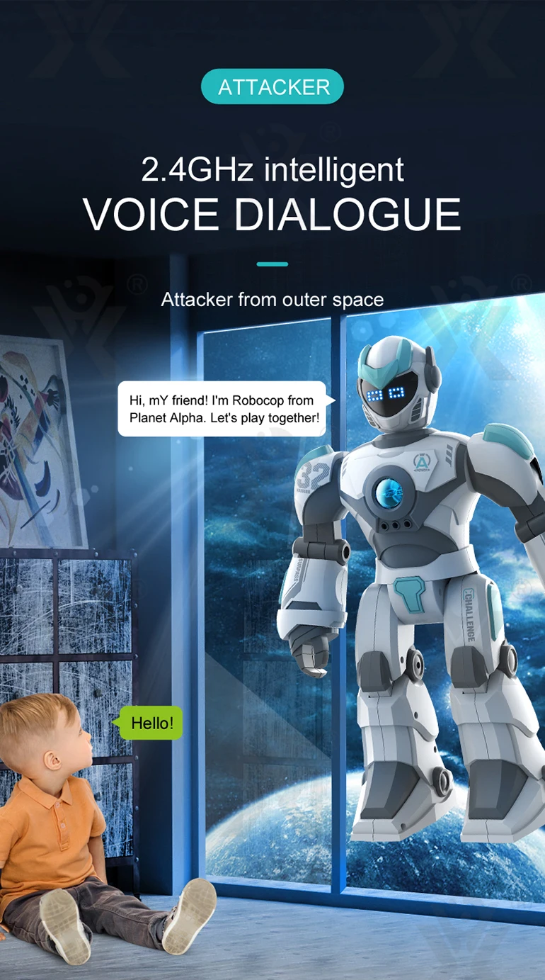 Chengji Gesture Sensing Remote Control Robot Toy for Kids