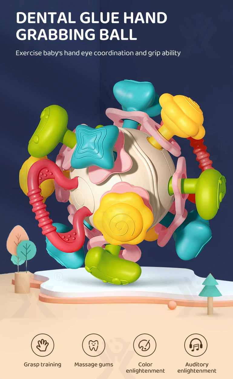 Chengji Wholesale Infant 4 In 1 Multifunctional Chewable Soothing ...