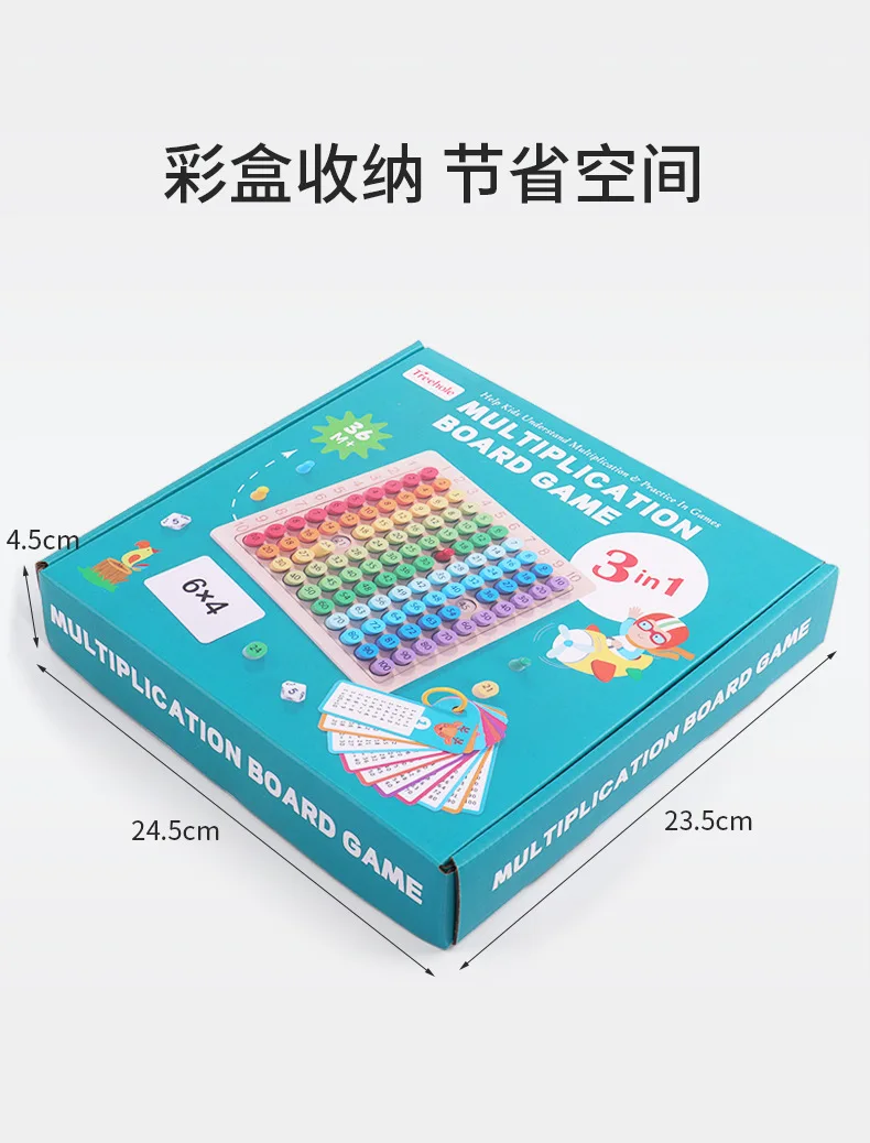 Children Mathematics Calculator Toy Montessori Educational Toy Wood ...