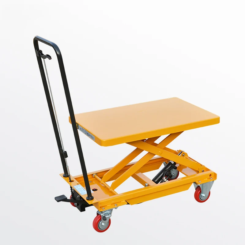 Lifting Platform Work Table By Foot Manual Hydraulic Platform Truck 350 ...