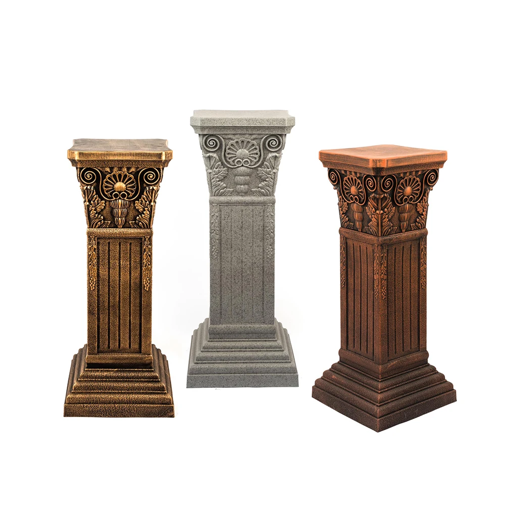 Roman Rustic Style Indoor Outdoor Decorative Flower Pot Holder Plant ...