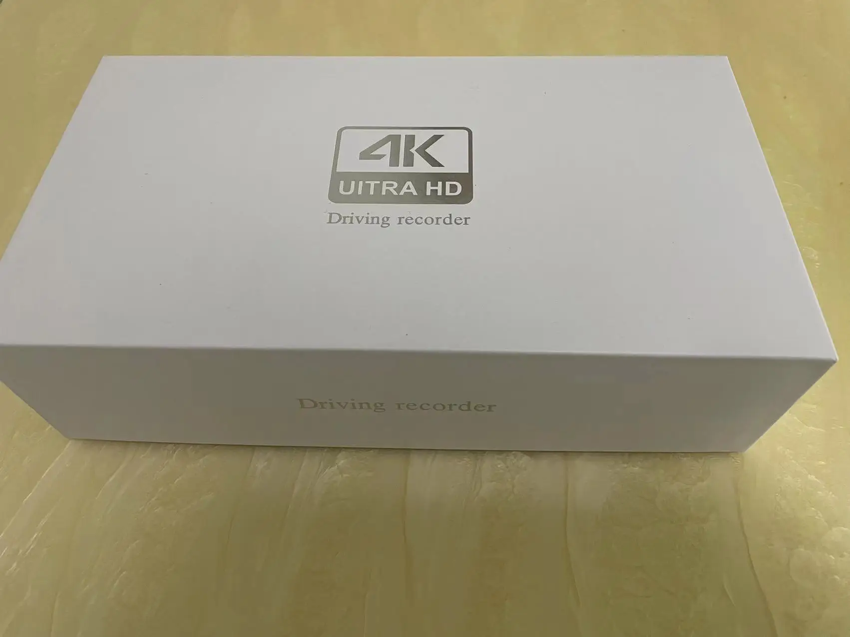 Front 4k Rear 4k Dual Sony Lens With Wifi Gps Track Driving Recorder ...