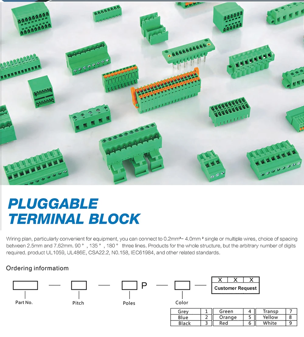 Din Rail Termi-Blok Header Socket Electrical Equipment