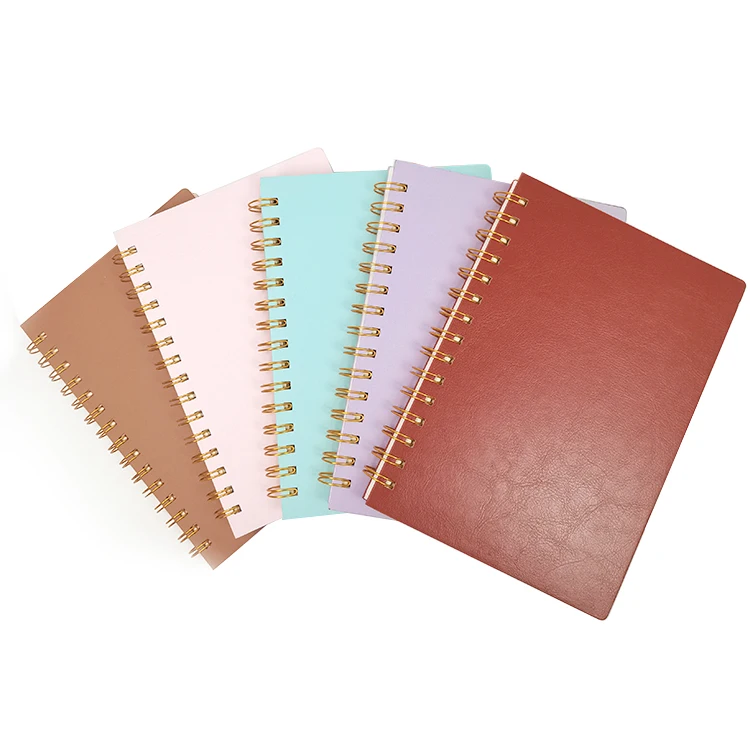 Cheap Sublimation Bulk Custom Thick A5 Spiral Notebooks
