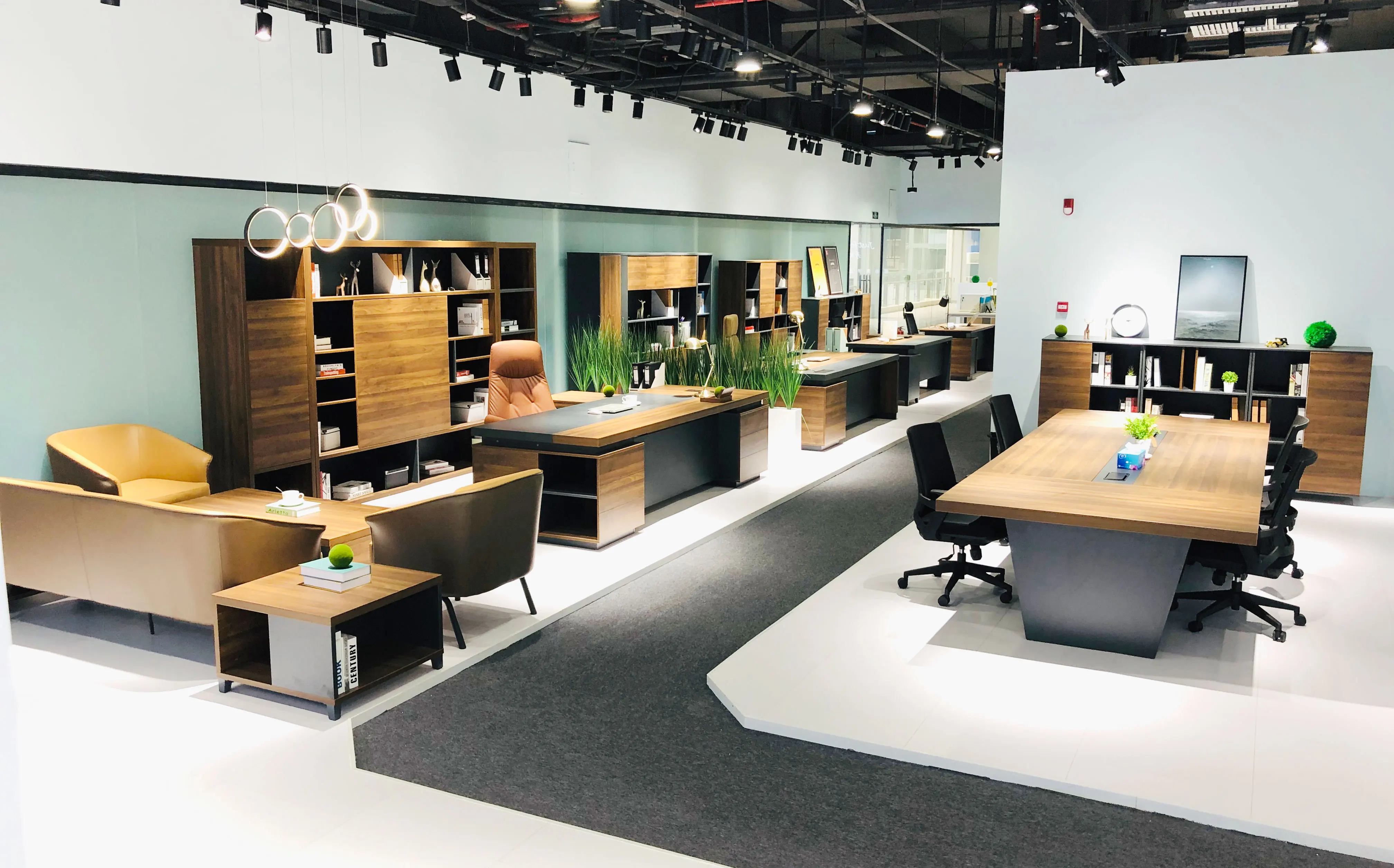 Modern Office Furniture Classic Office Table Design Reception Executive ...