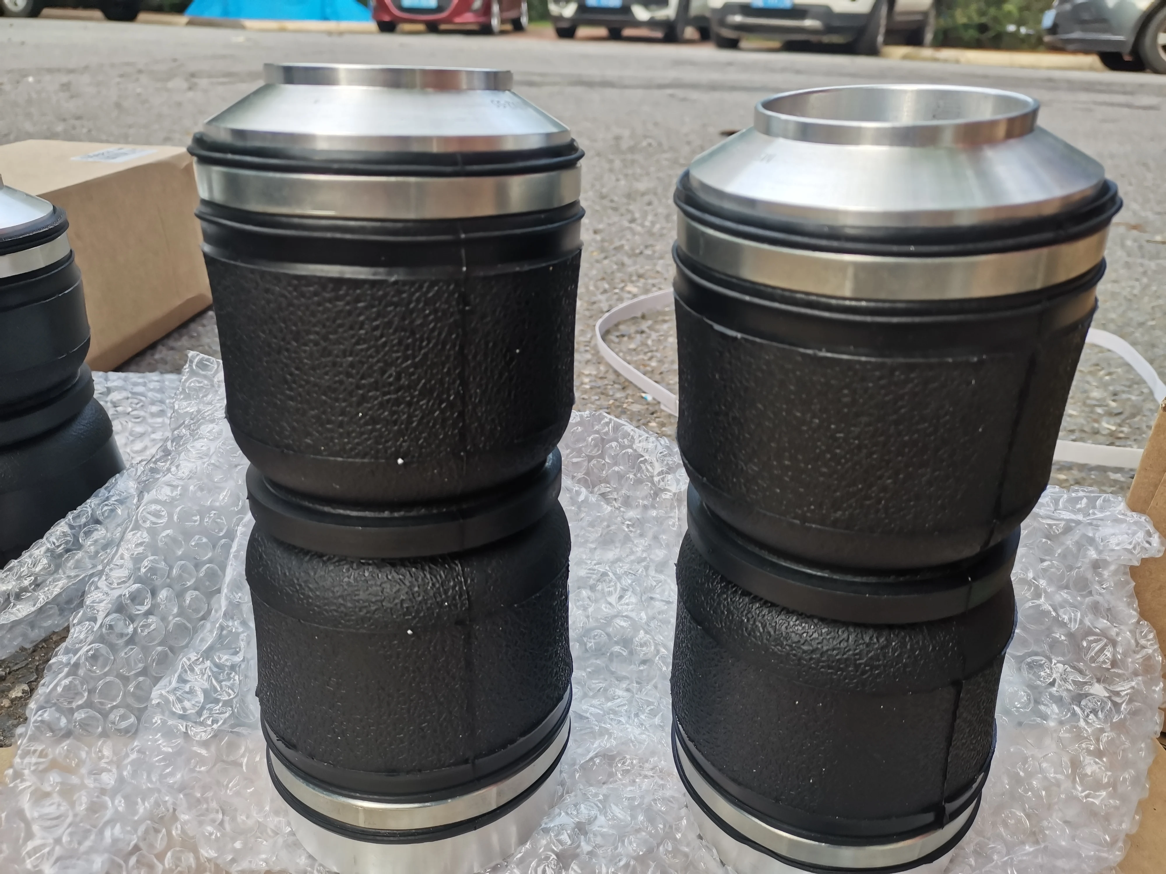 SN100190BL2 Customized Air Spring Bags for Coilover Suspension