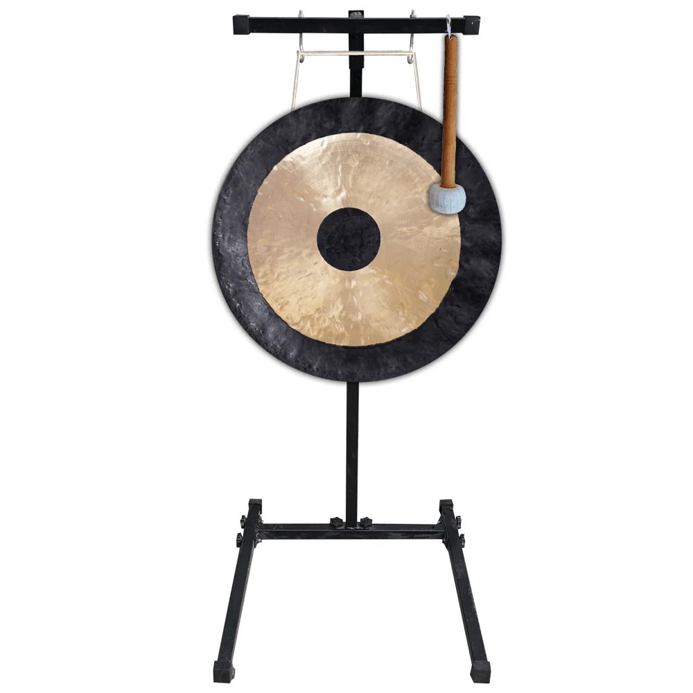 Portable Gong Stand - Movable & Durable Steel Tripod