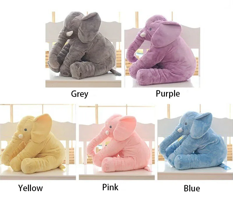 Factory Outlet Large Elephant Hugging Plush Toy 24 Inches Stuffed ...