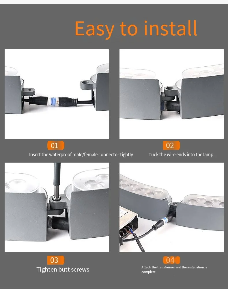 12w Colorful LED Tree Hugging Light Outdoor IP65 Waterproof Spotlights ...