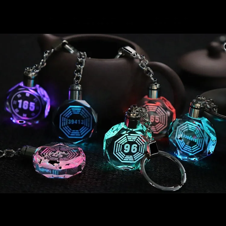 YearsCrystal Chinese Traditional Culture 165-Key Chain Daoism Taiji ...