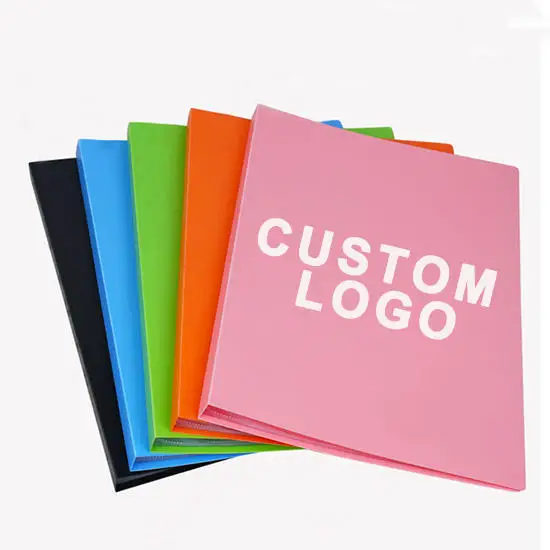 Custom Logo 4k A3 A4 B2 File Storage Display Book With Plastic Sleeves ...