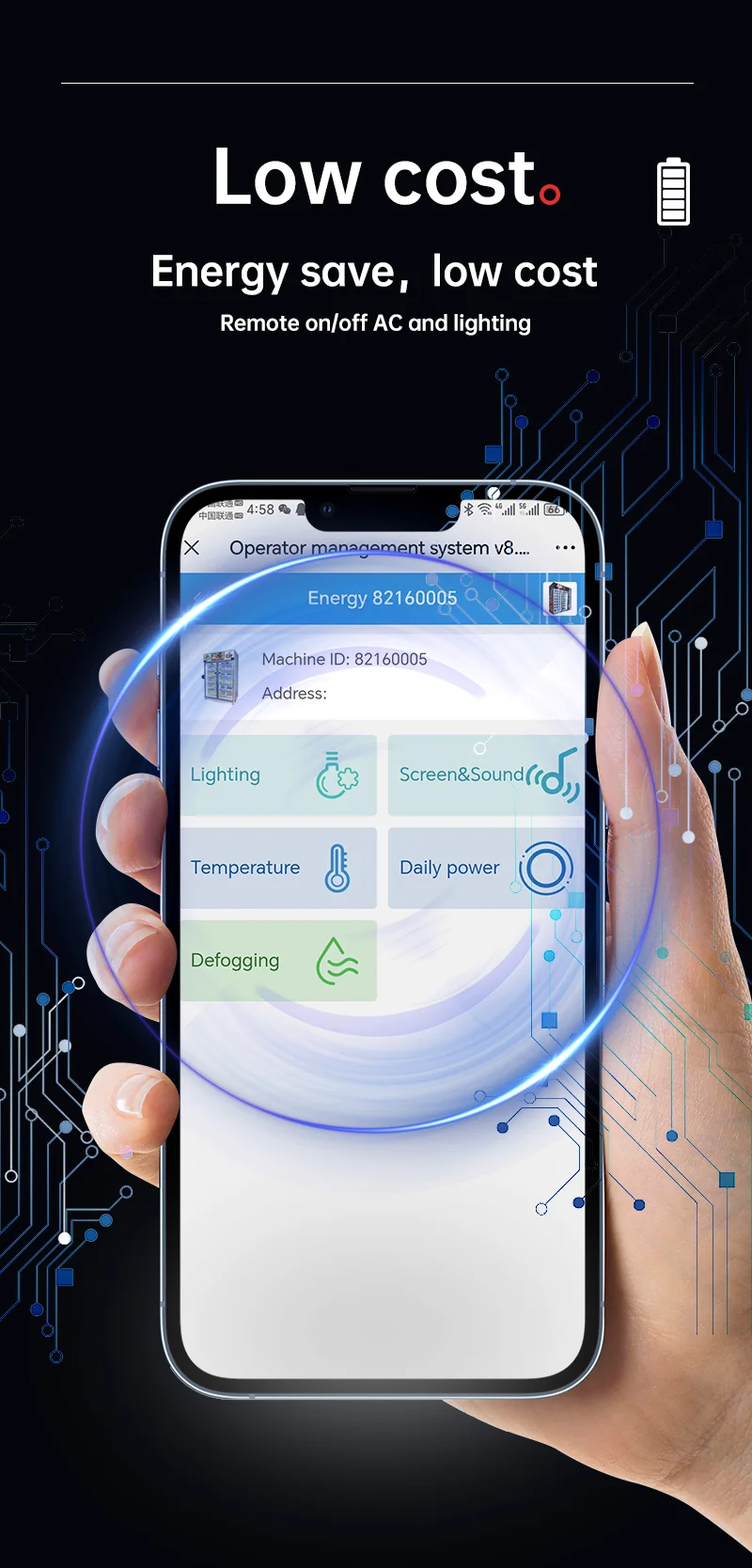 Unattended Smart Vending Fridge for Fresh Snacks & Drinks - Automated ...