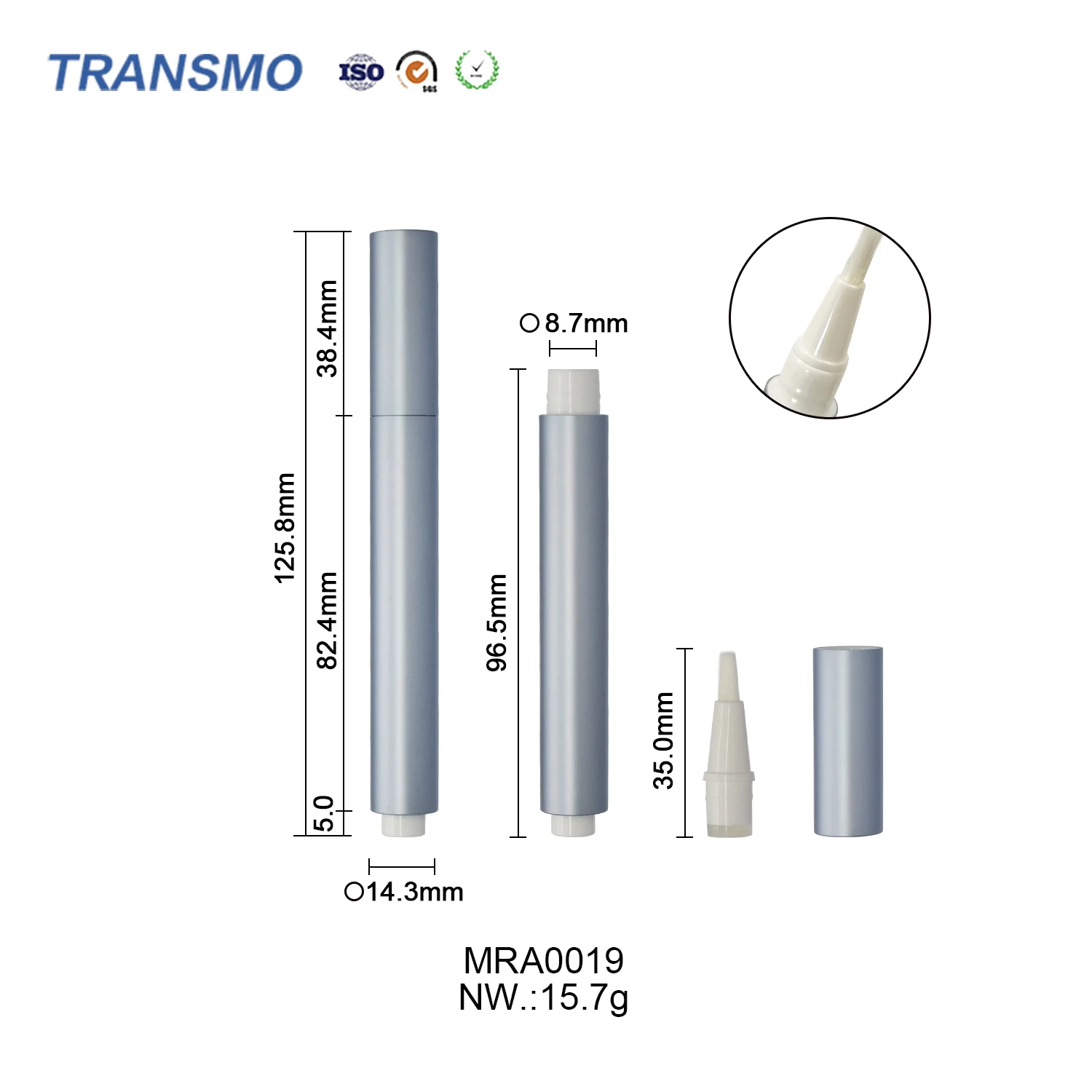 Cuticle Nail Oil Packaging Cosmetic Twist Pen Nail Polish Empty Twist ...