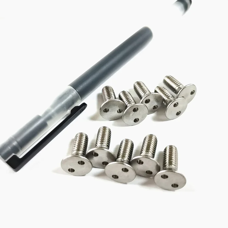 Stainless Steel Two Hole Countersunk Head Security Anti-theft Screw ...