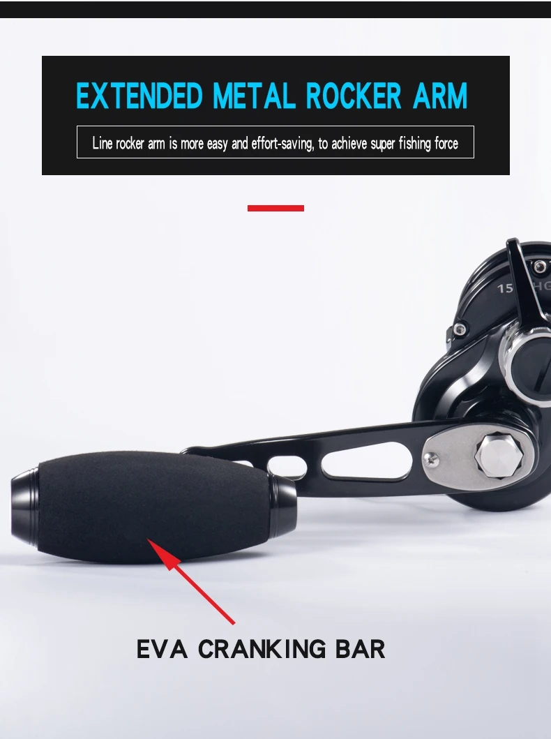 Lurekiller Ocean Jigger 1500 HG/1501 HG Slow Jigging Reel