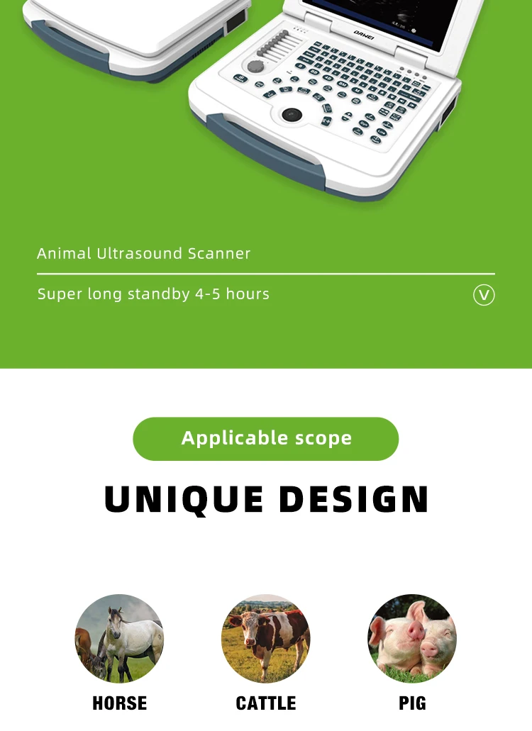 Veterinary Doppler Ultrasound Scanner Cattle Sheep Pregnancy Test ...