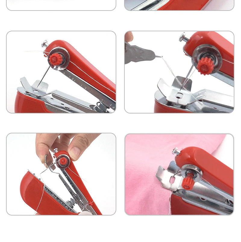 Easy use portable household manual hand sewing machine