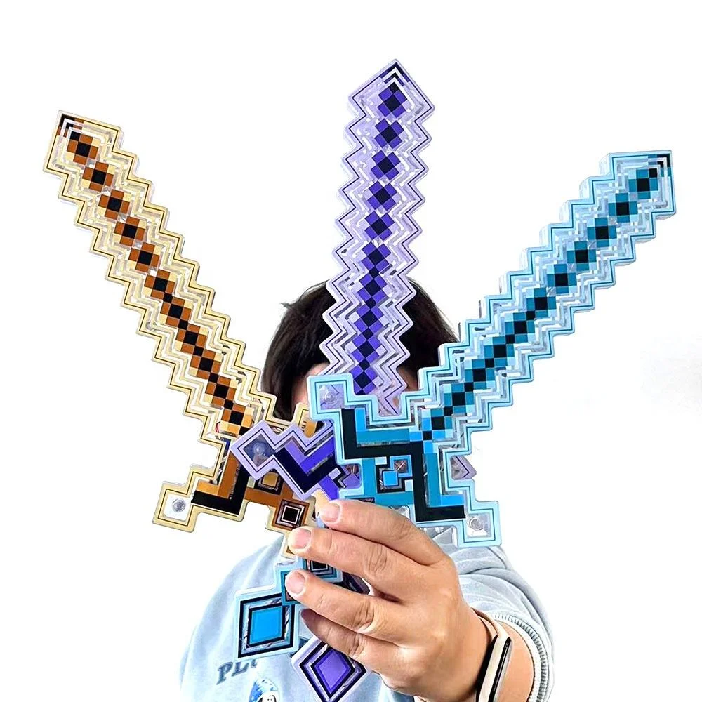 15" LED Pixel Sword with Sound - Perfect for Kids’ Parties