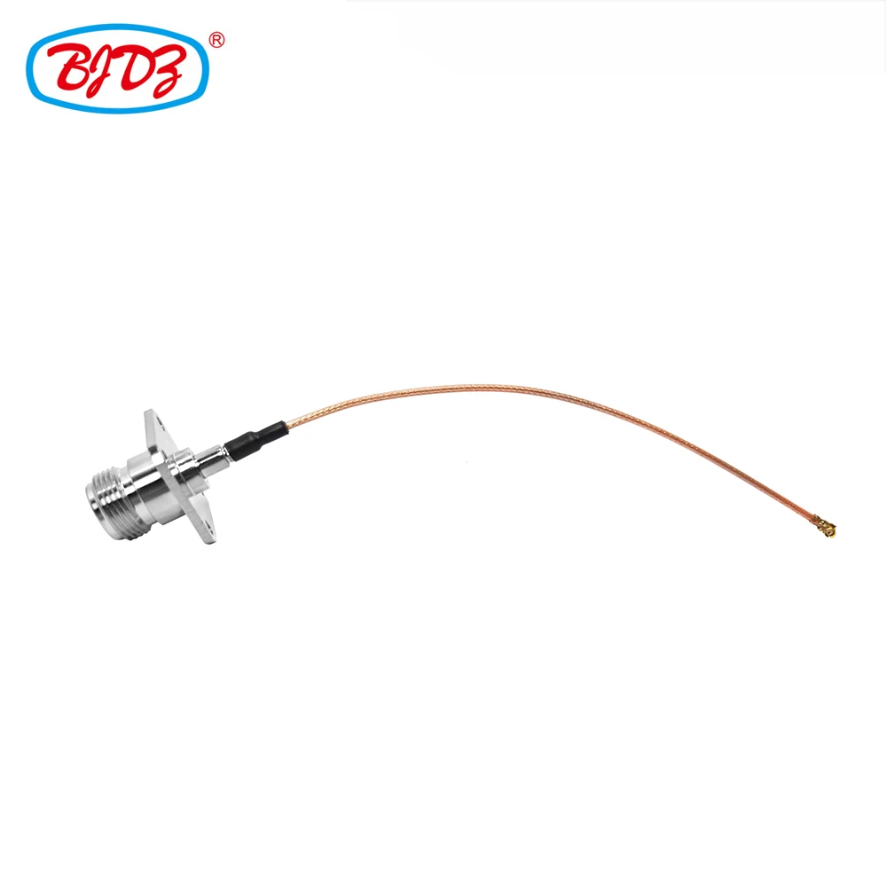 Factory Price N Type Female Flange Jack to UFL U.FL Connector Coaxial ...