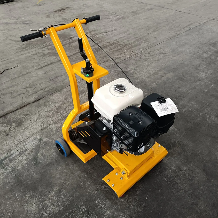 Concrete Pavement Cutting Grooving Machine With Diamond Blade Asphalt ...