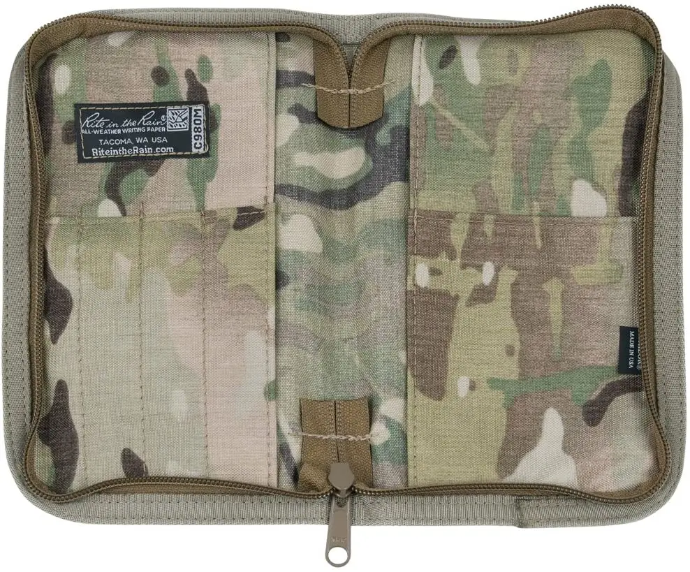 Wholesale Weatherproof Tactical Field Kit with Tan Notebook